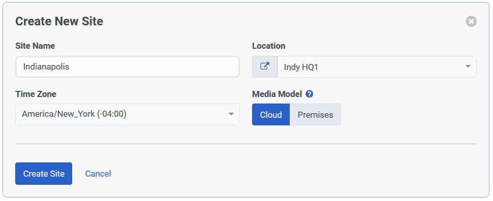 Crear un sitio en BYOC Cloud - Genesys Cloud Resource Center