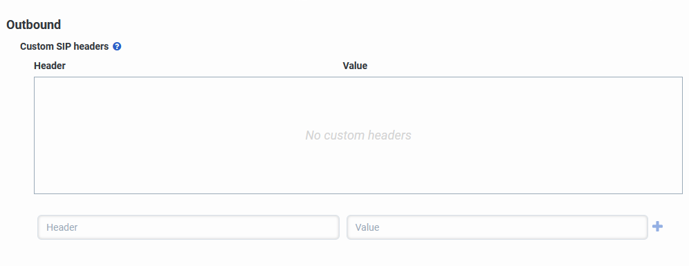 Configurar encabezados SIP personalizados - Genesys Cloud Resource Center