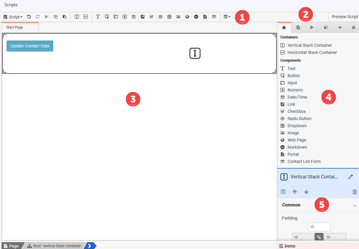 Descripción general del editor de scripts - Genesys Cloud Resource Center