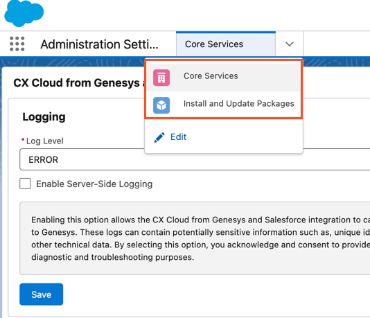 Crear una aplicación Lightning en Salesforce - Centro de recursos de Genesys Cloud